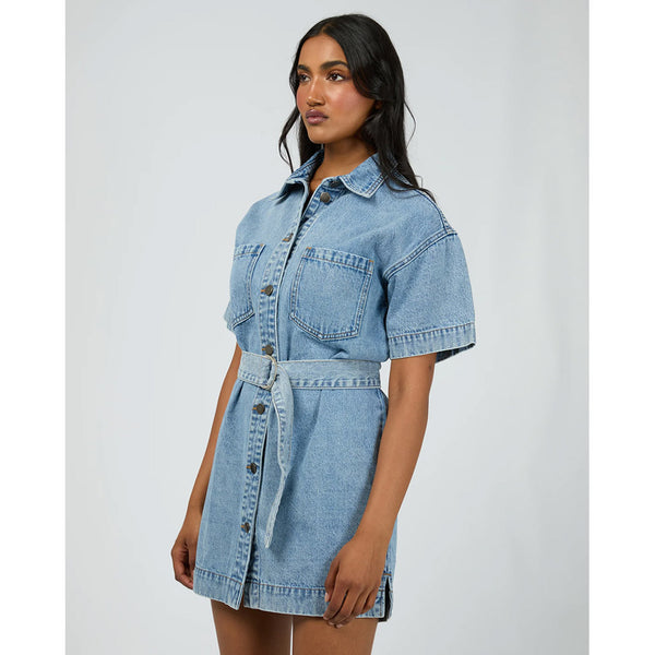 Sunny Denim Dress - GGR Clothing Co